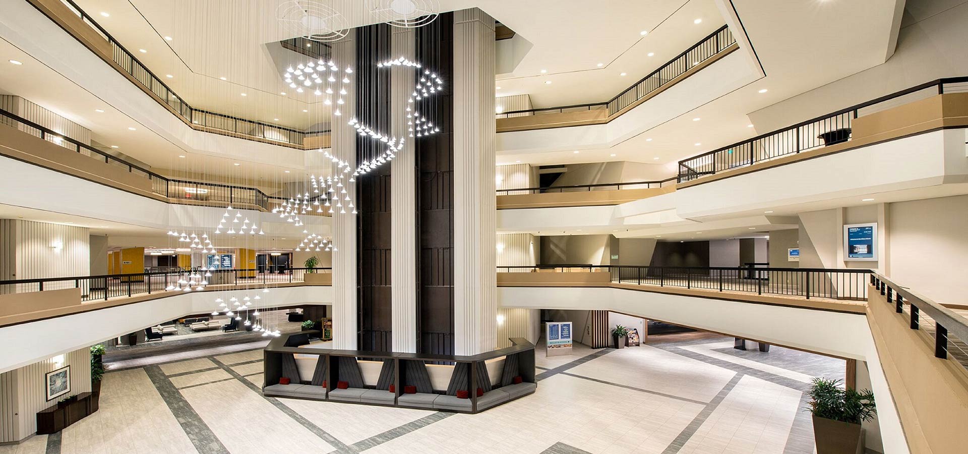 Atlanta Downtown Hotel Map